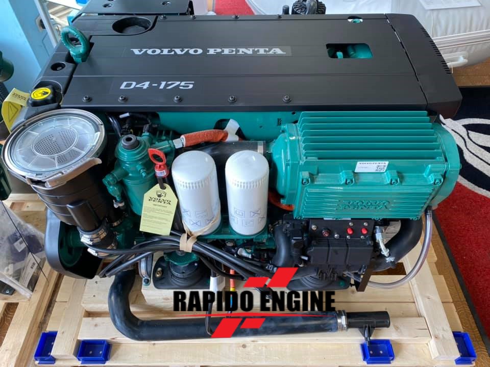 Volvo Penta D4-175 Marine Diesel Engine 175 HP
