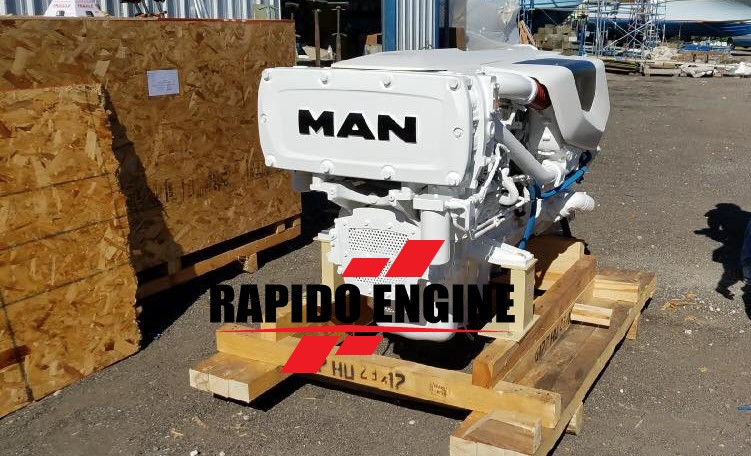 MAN i6 800 HP Marine Diesel Engine