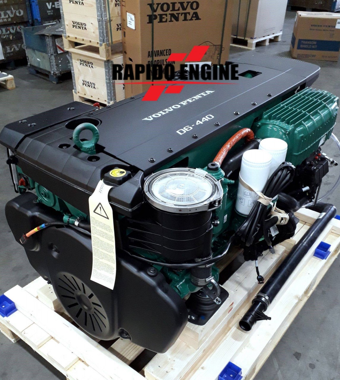 Volvo Penta D6-440 DPI Diesel Aquamatic Sterndrive 440 HP